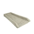 Suncast SB24 Decorative Rain Gutter Downspout Splash Block, Light Taupe ...