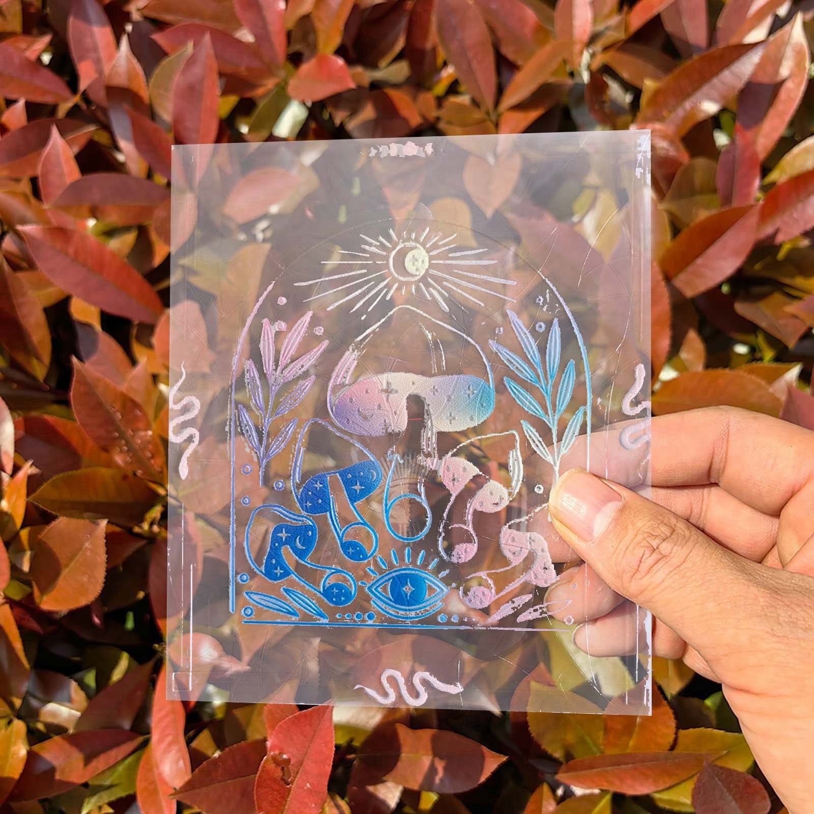 Suncatcher Rainbow Static Glass Sticker Collision Prevention Sticker ...