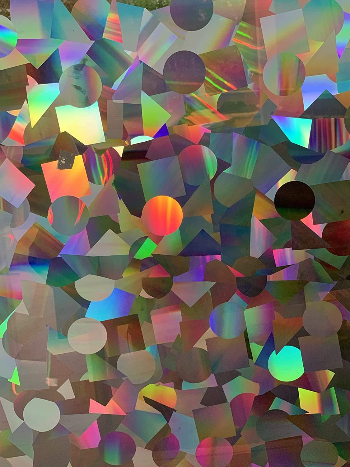 Suncatcher Window Film, Diffraction Window Film, Stained Glass Window ...