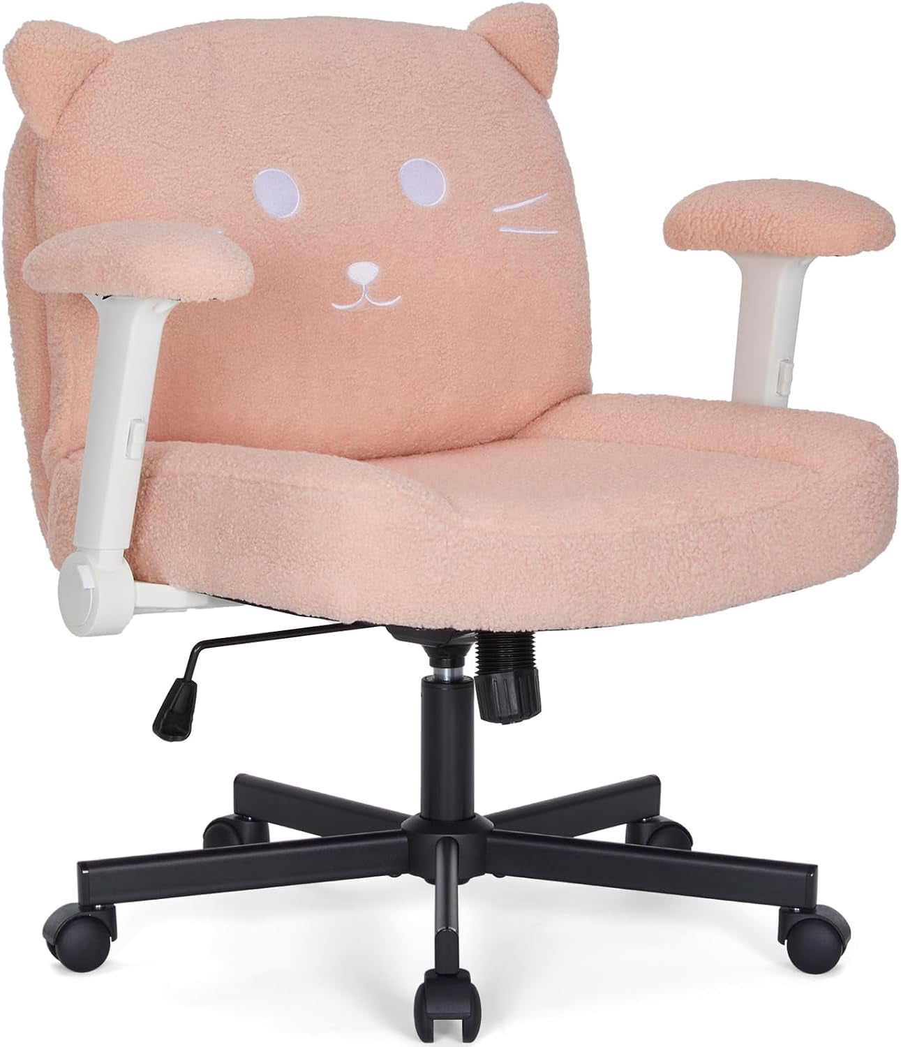 Sunchen Criss Cross Chair with Wheels and Arms, Cross Legged Office ...