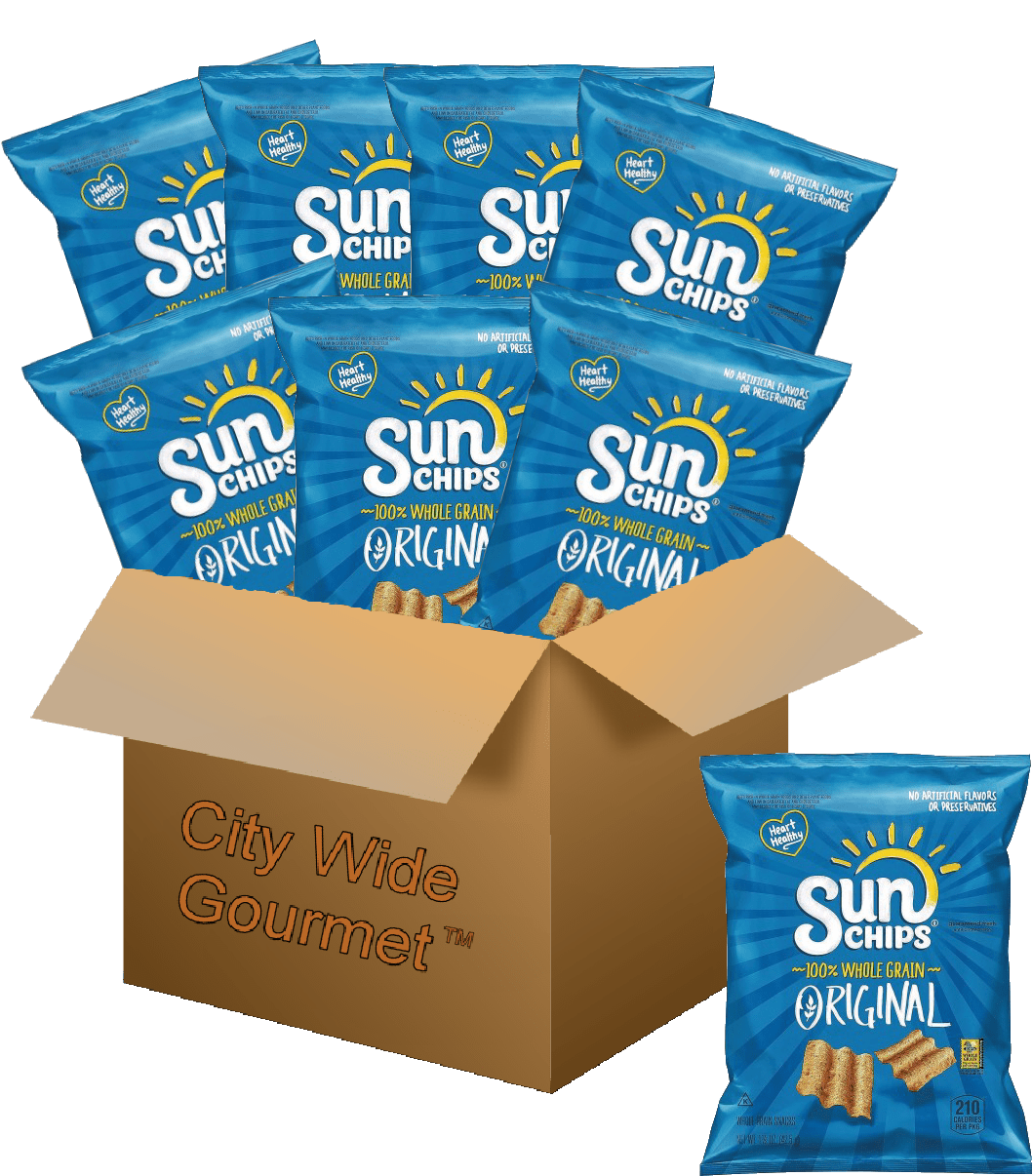 Sunchips Original Flavored Whole Grain Snacks, 1.5 ounce bags (Pack of ...