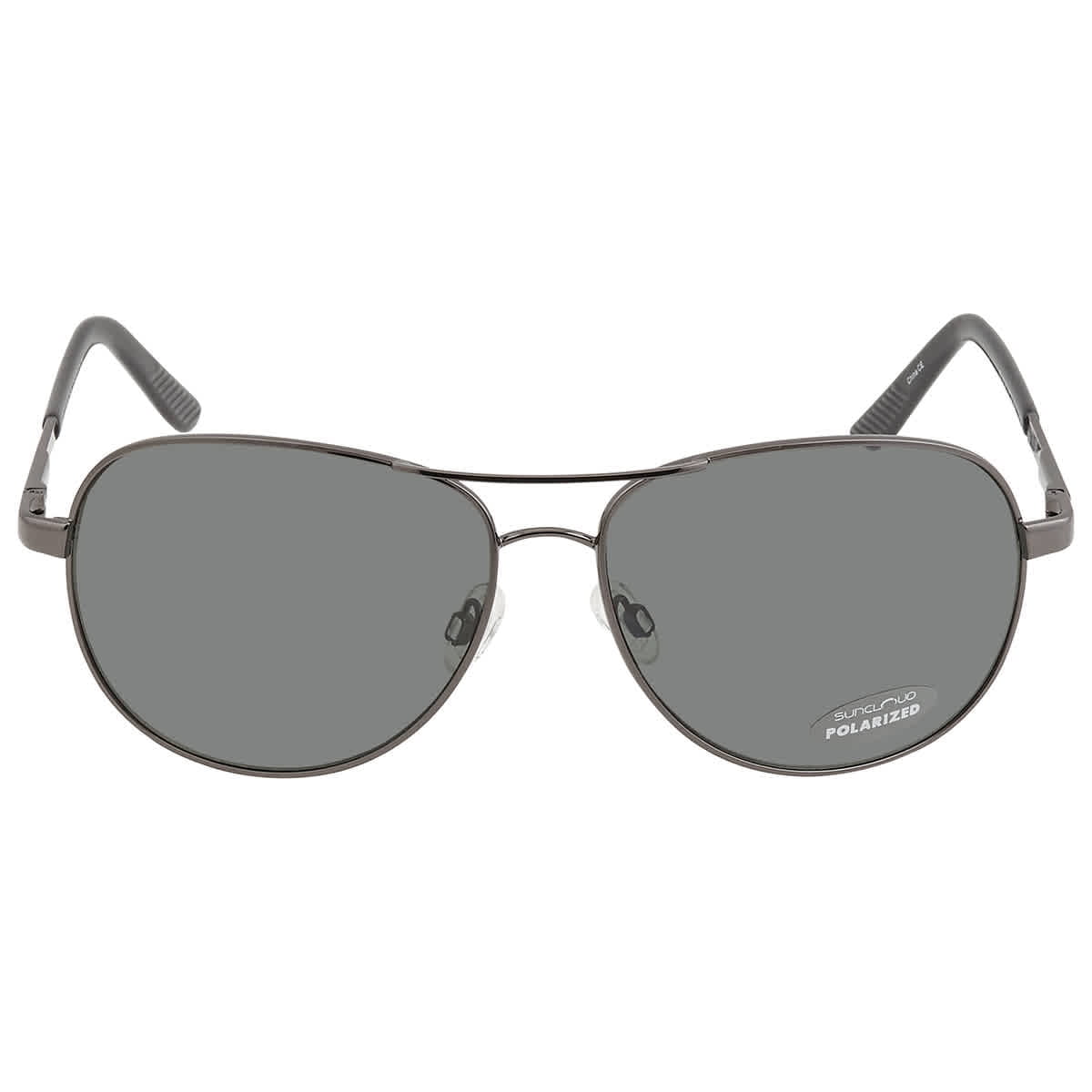 Suncloud Aviator Metal Alloy Sunglasses (Gunmetal/Gray) - Walmart.com