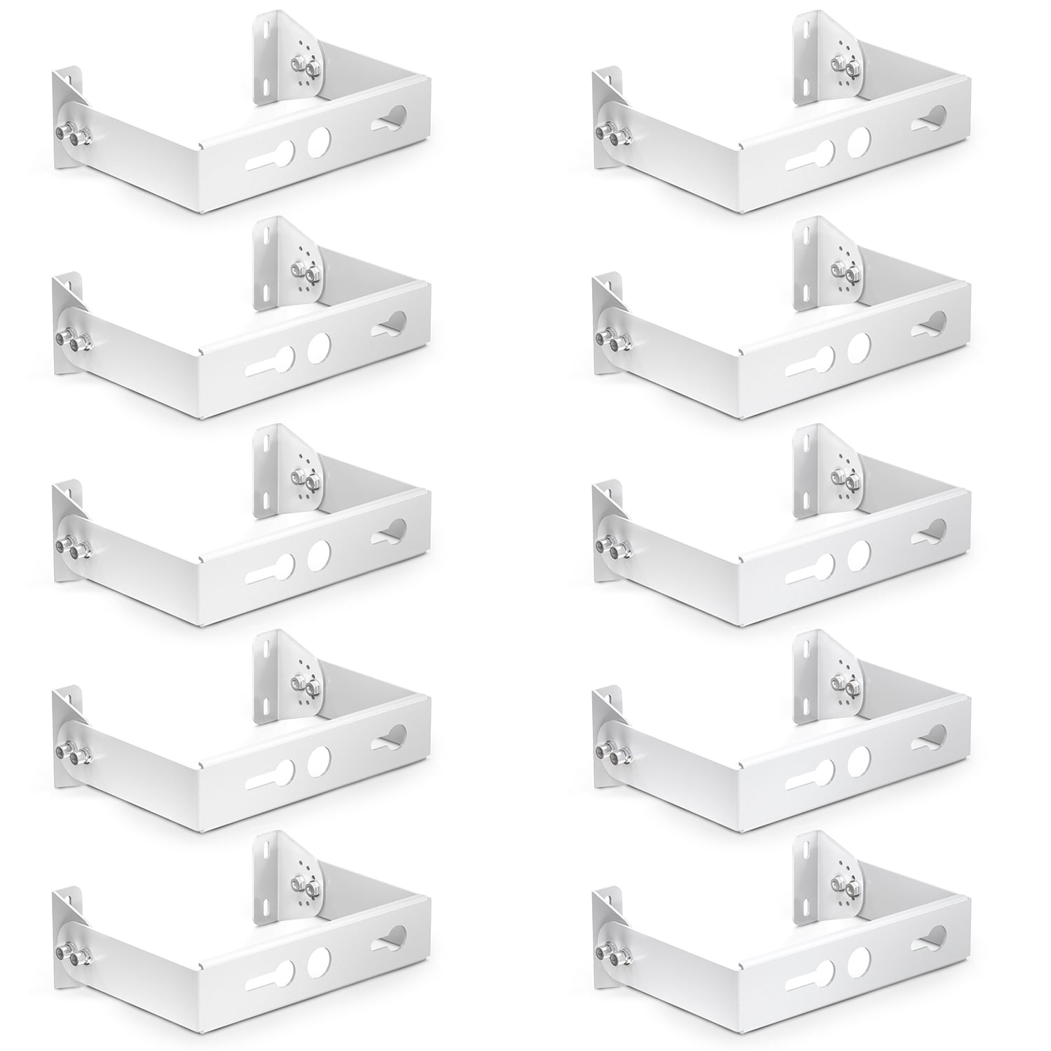 Sunco 10 Pack White U-Bracket for LED UFO High Bay Light Fixtures ...