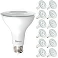 Sunco 12 Pack PAR30 LED Bulbs, 1200 Lumens High Brightness Flood Light ...