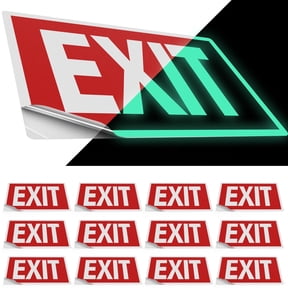 Exit Signs in Safety Signs - Walmart.com
