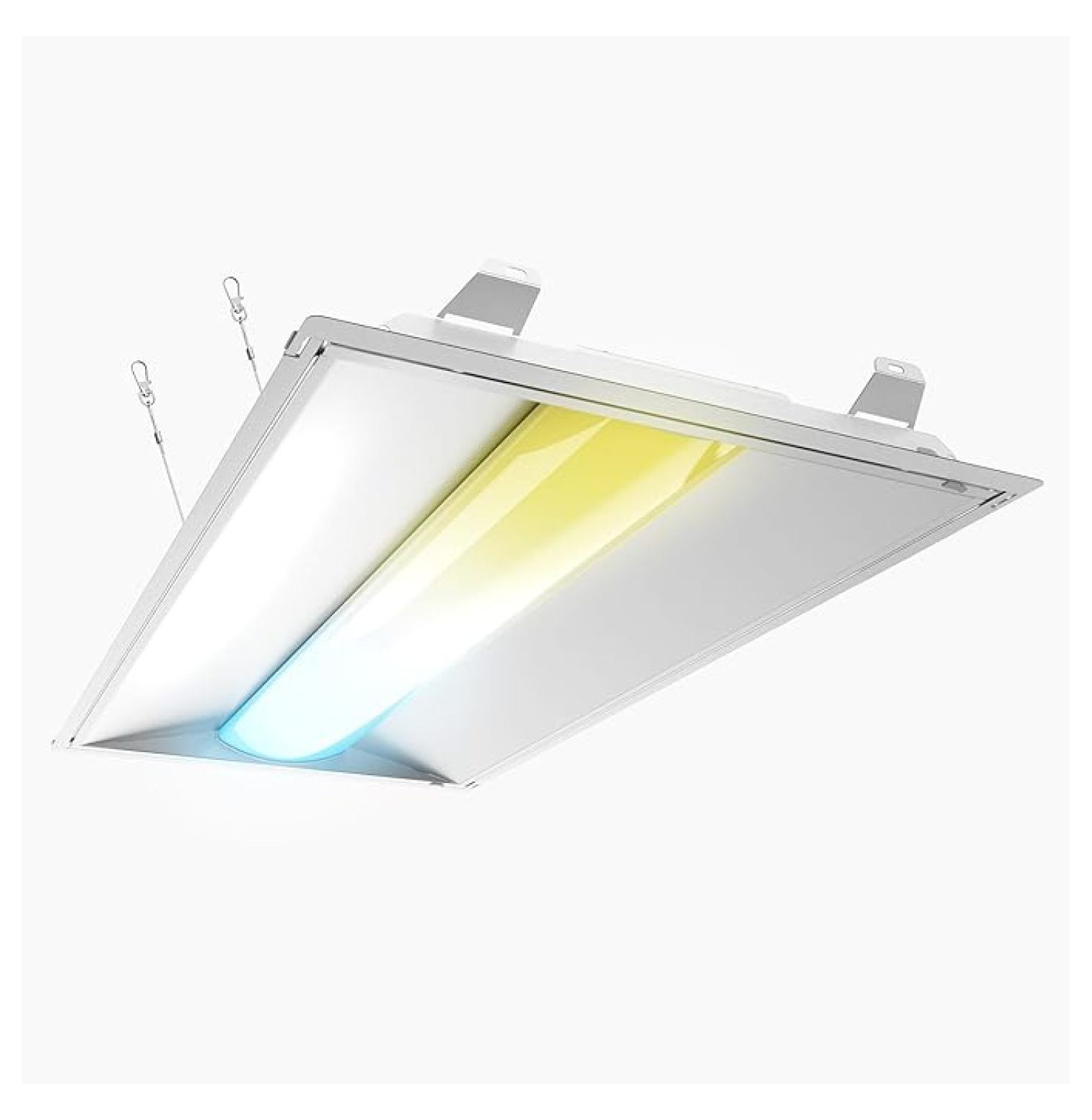 Sunco 2x4 LED Retrofit Center Basket Panel Ceiling Troffers for Indoor ...