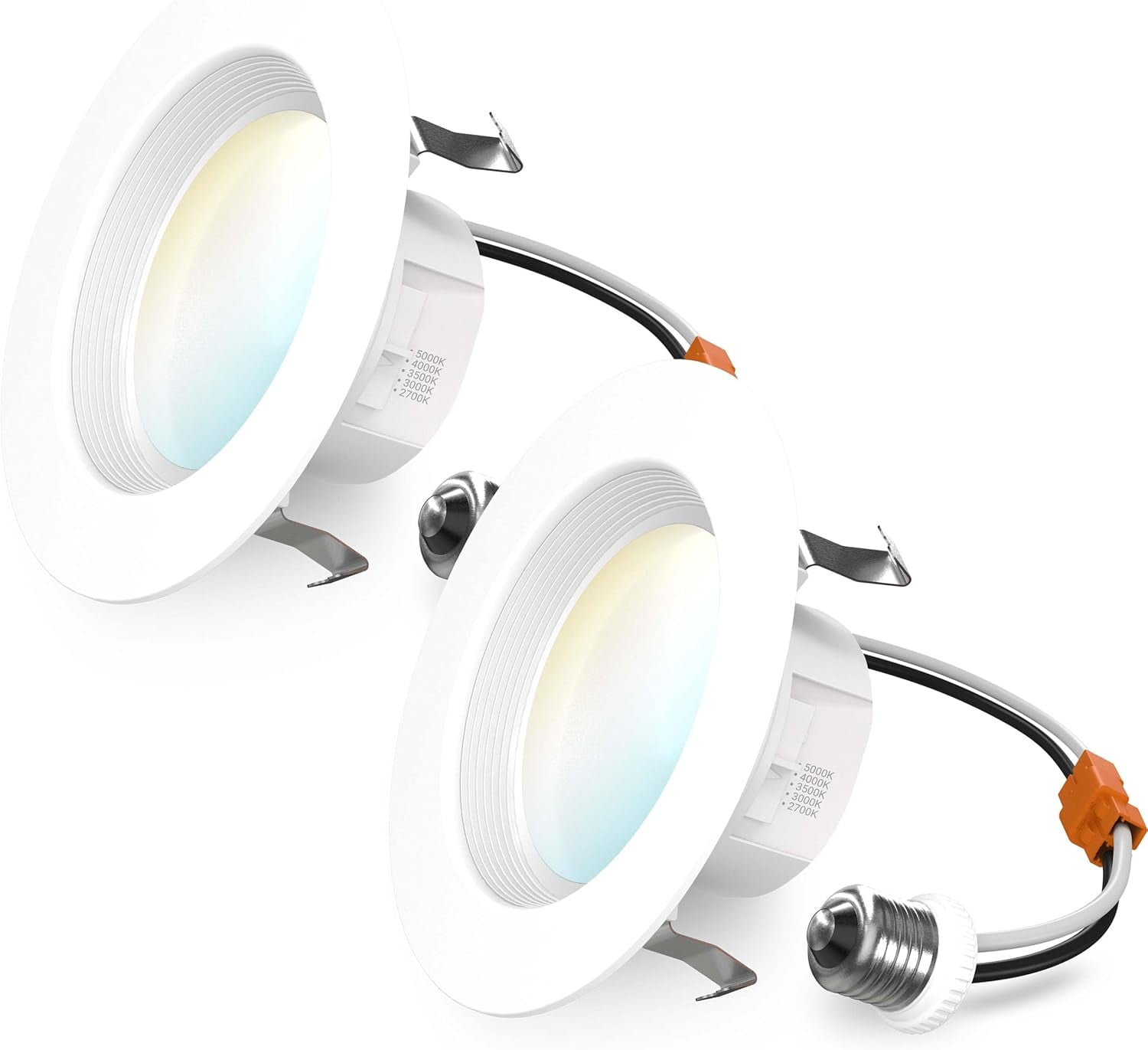 Sunco 4 Inch LED Recessed Lights, Retrofit Can Lighting, 660 LM, 11W ...