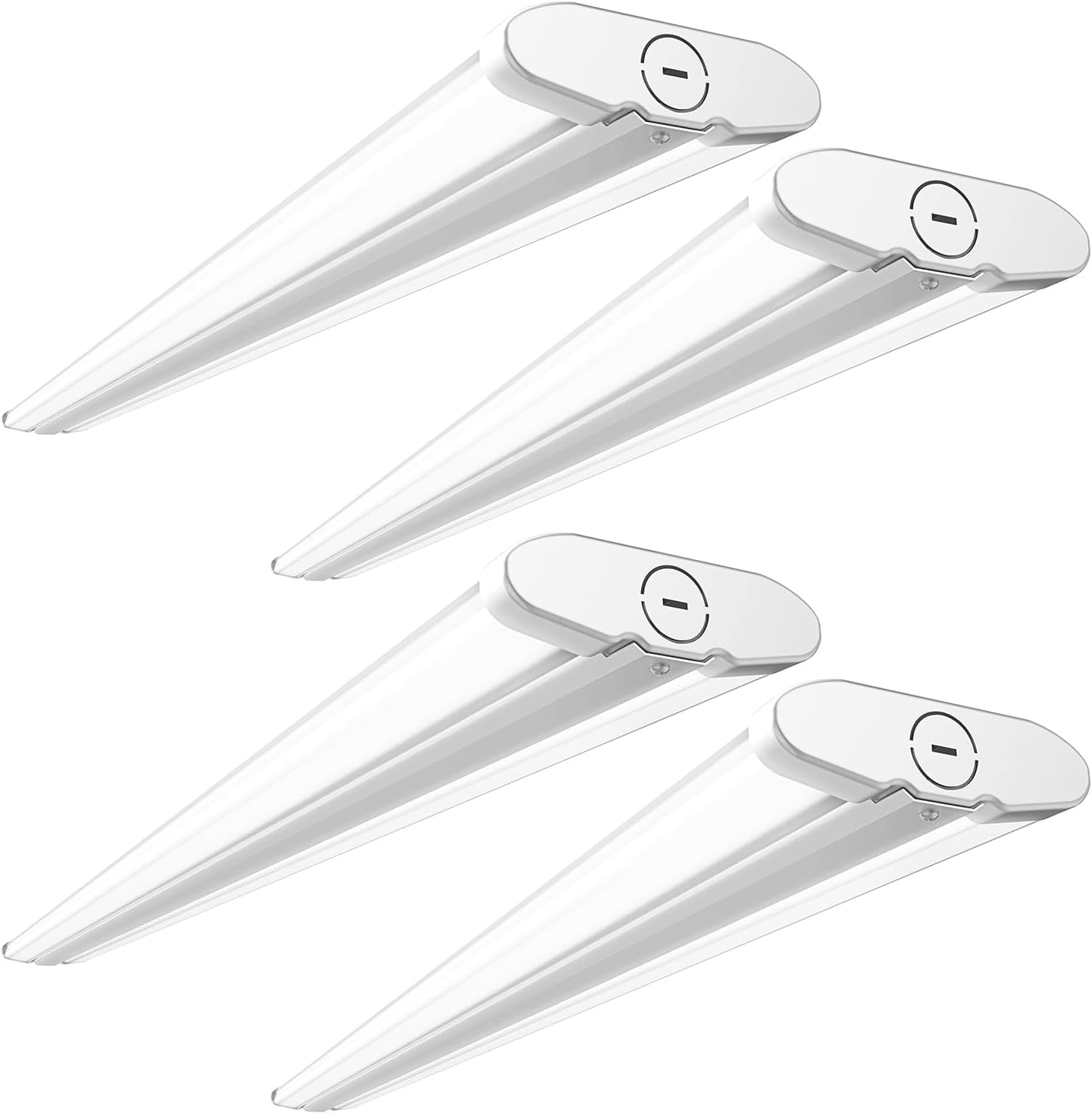 Sunco 4ft LED Shop Light, Hardwired Garage Lights for Workshop ...