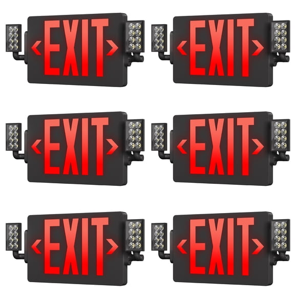 Exit Sign Ceiling Mount