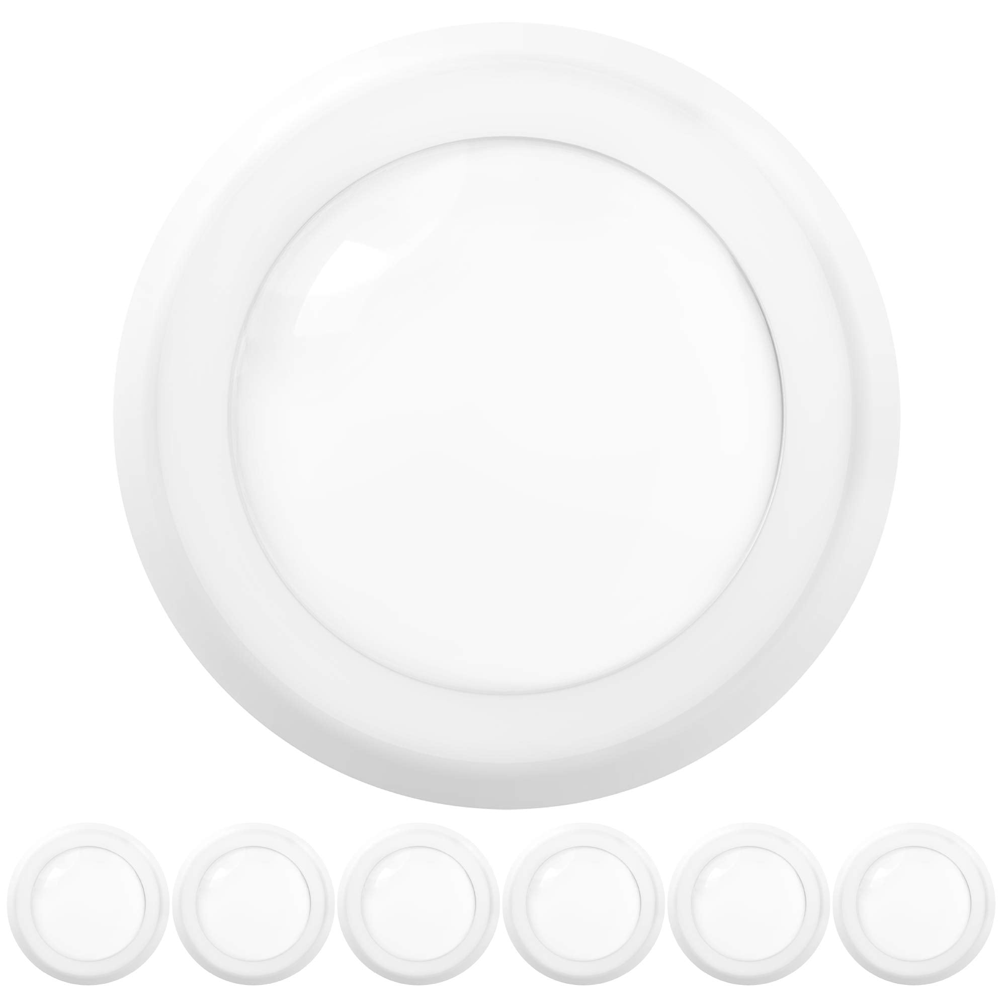 Sunco 6 Pack LED Disc Lights Ceiling 6 Inch, Flush Mount Disk Light ...