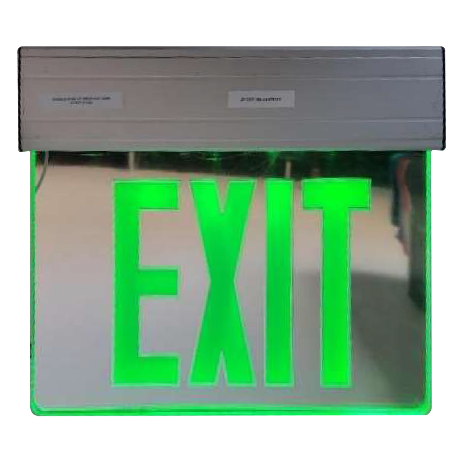 Sunco LED Edge-Lit Exit Sign, Illuminated Rechargeable Emergency Lights ...