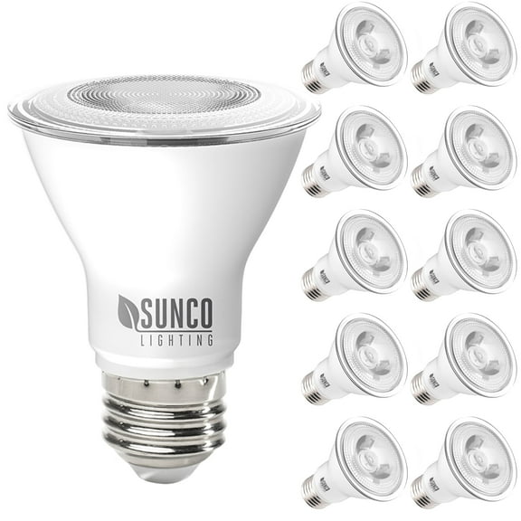XUERUI-7W Par20 LED Bulb (50W Equivalent), UL Listed, 2700k Ultra Warm ...