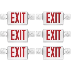 Battery Operated Exit Sign