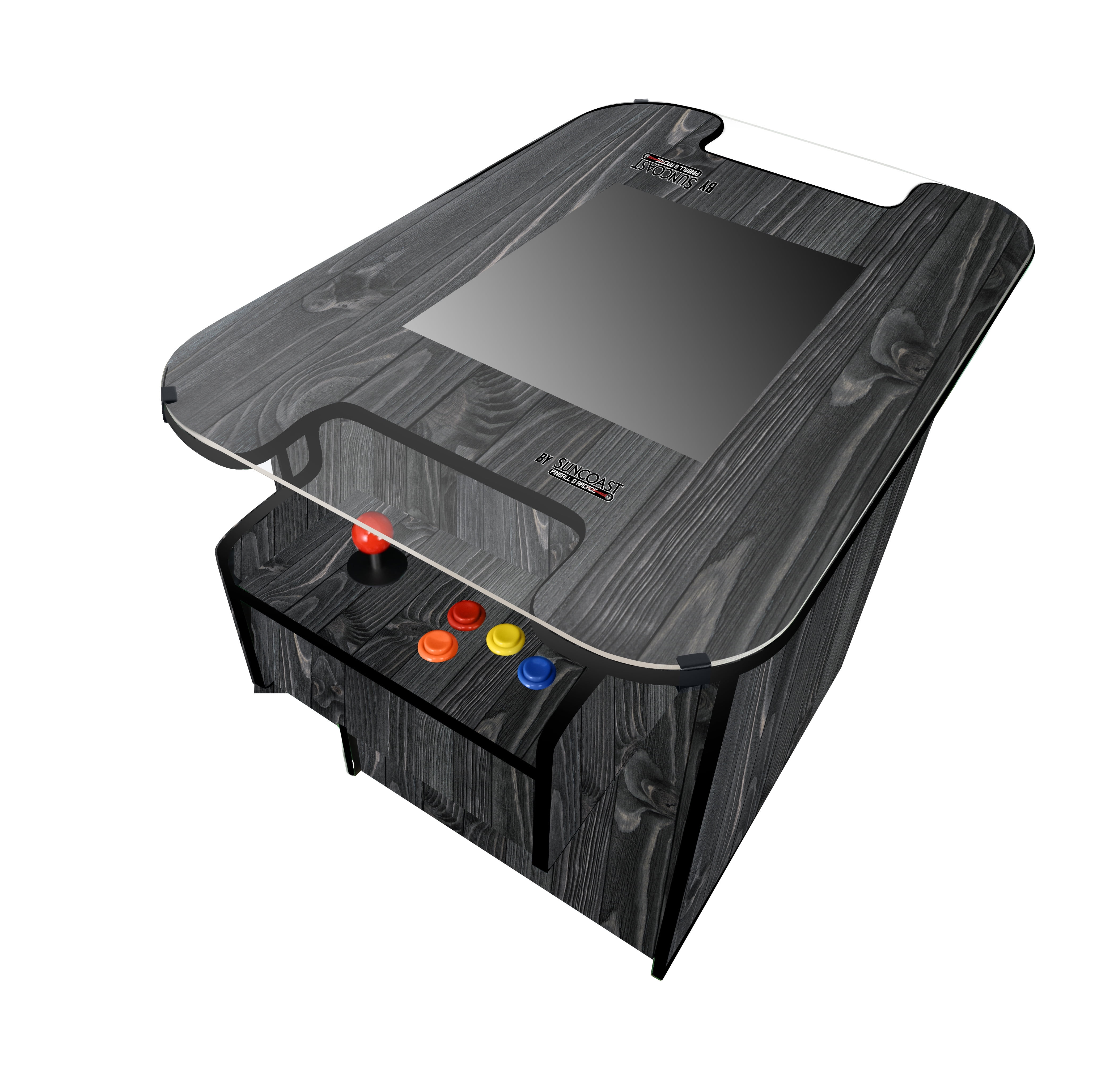 Suncoast Arcade Classic Cocktail Arcade Machine Home Design Collection Two-Player, 516 Games ...