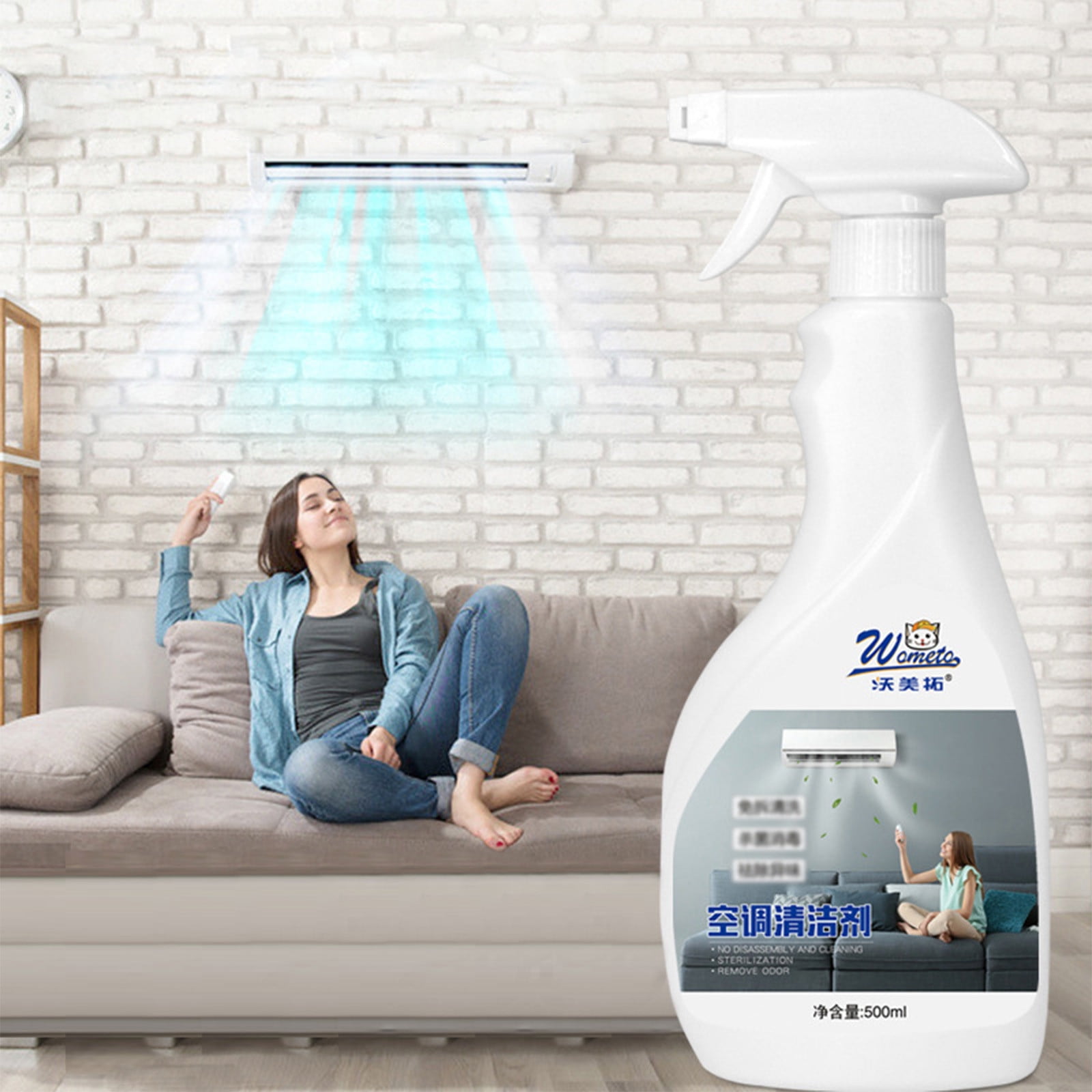 Suncoda Bleach Bleach, Foaming Coil Cleaner for Unit, Heating ...