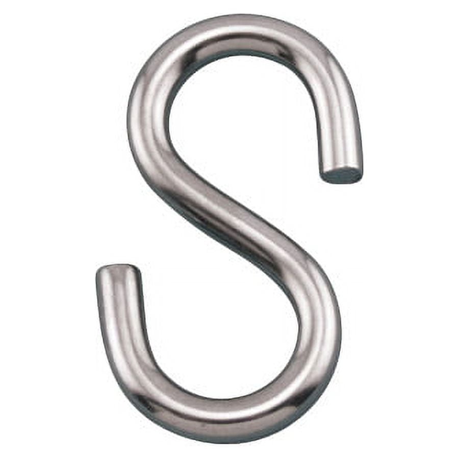 Suncor Stainless S0178-0003 S Hook 1/8", 316 SS - Walmart.com