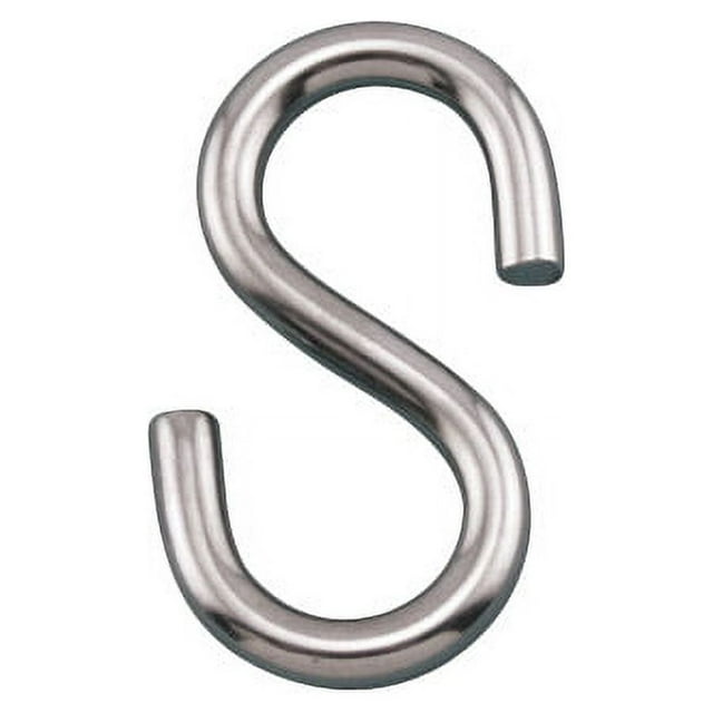 Suncor Stainless S0178-0003 S Hook 1/8", 316 SS - Walmart.com