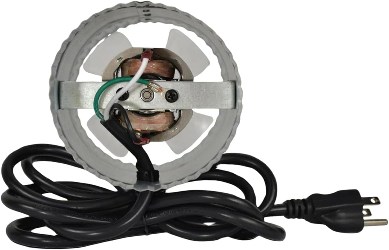 Suncourt 4-Inch Inline Duct Booster Fan — Quiet Single-Speed Inductor ...
