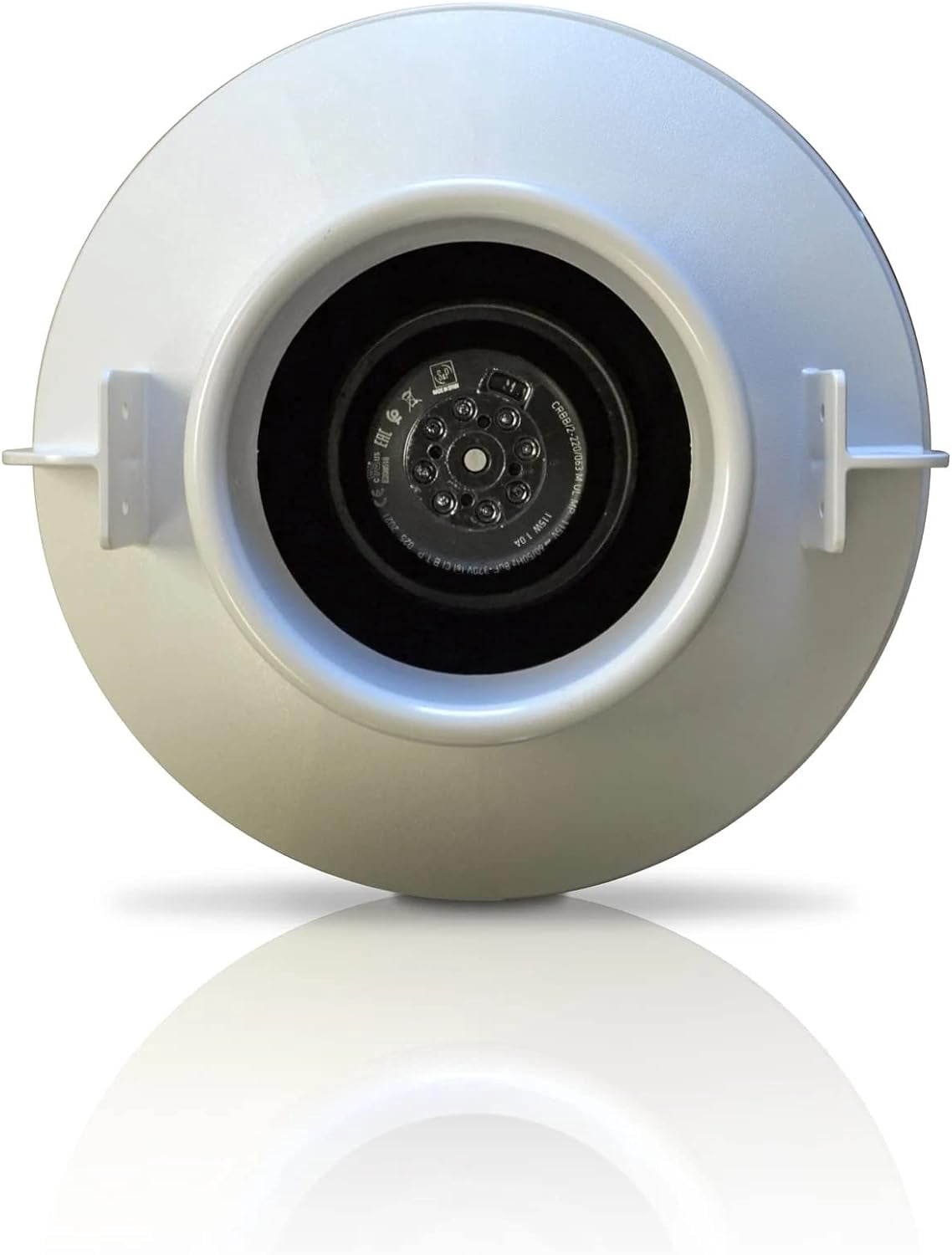Suncourt 6-Inch Centrax Inline Centrifugal Fan — Quiet Duct Fan for ...