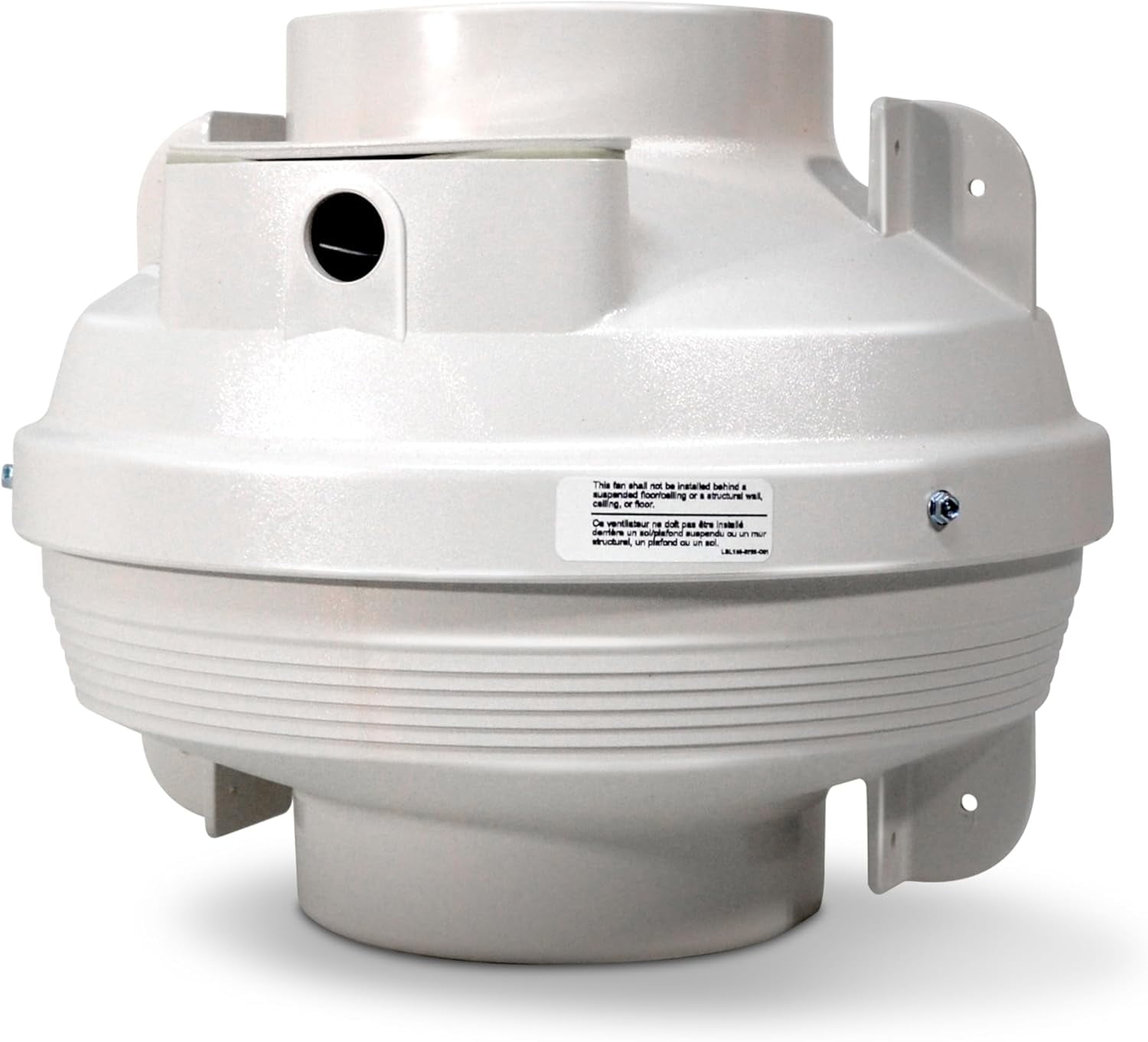 Suncourt 6-Inch Centrax Inline Centrifugal Fan — Quiet Duct Fan for ...