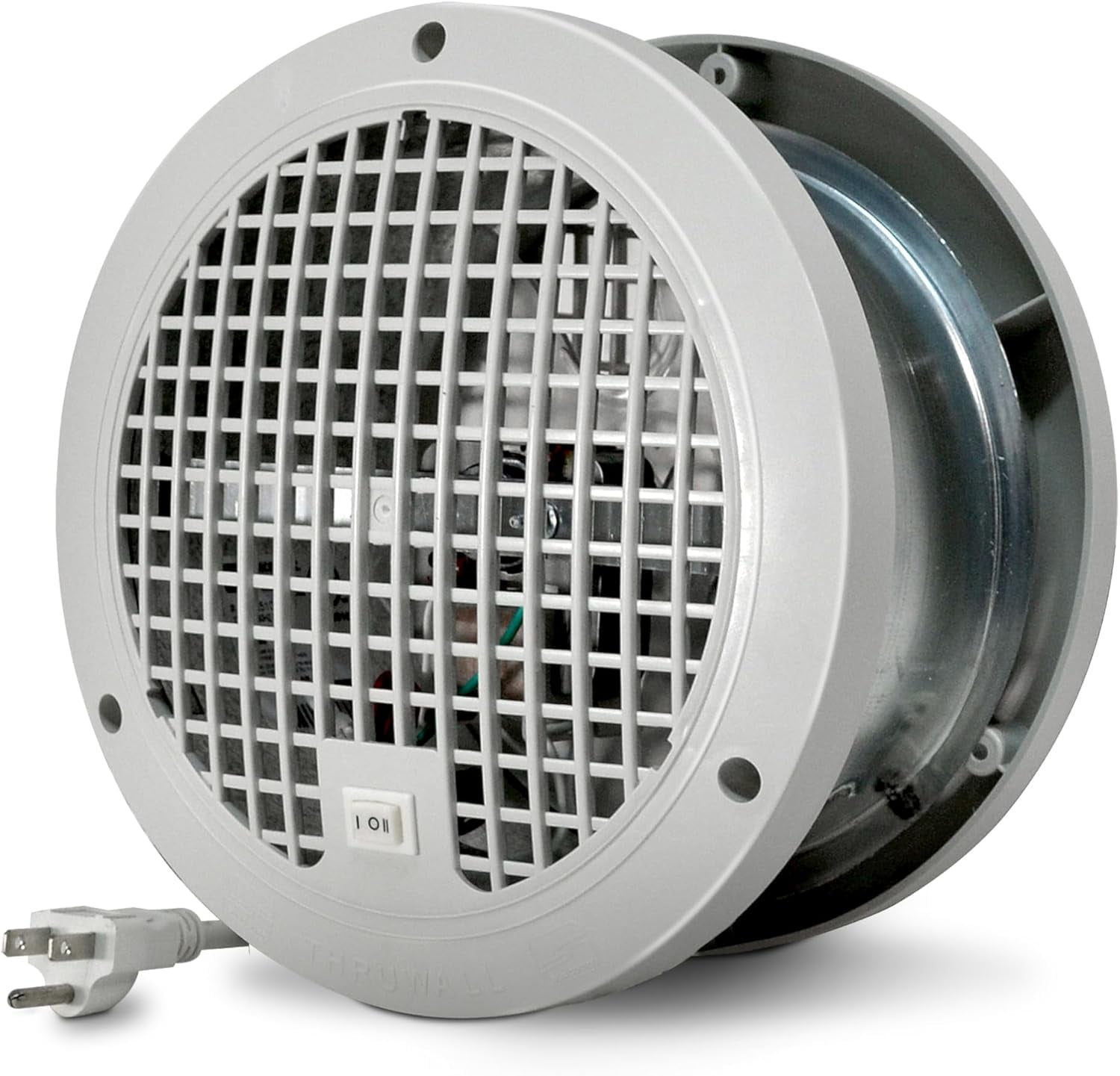 Suncourt ThruWall Room-to-Room Transfer Fan — Quiet Through Wall Vent ...