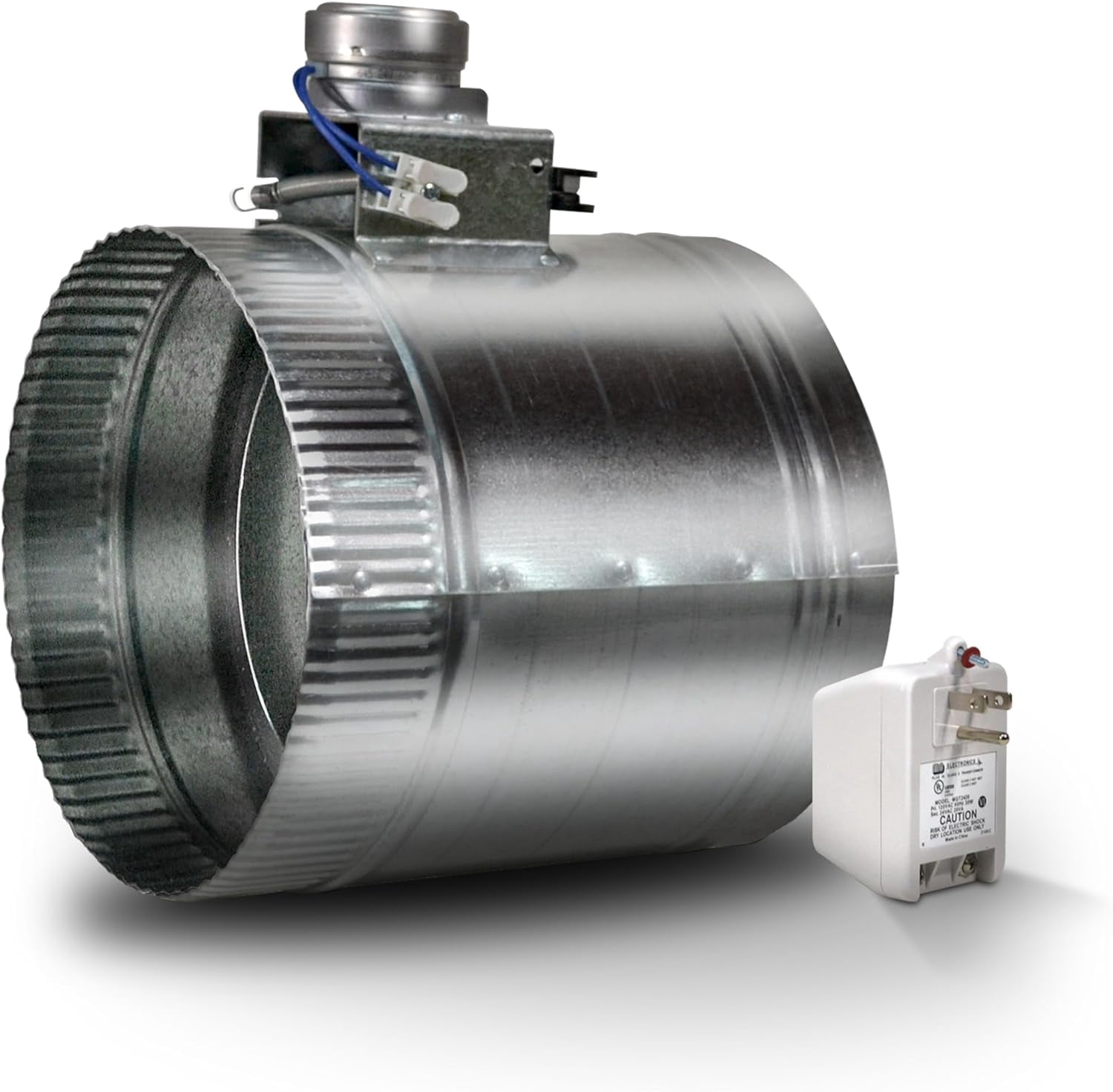 Suncourt ZoneMaster 8-Inch Normally Open Motorized Damper — Power Close ...