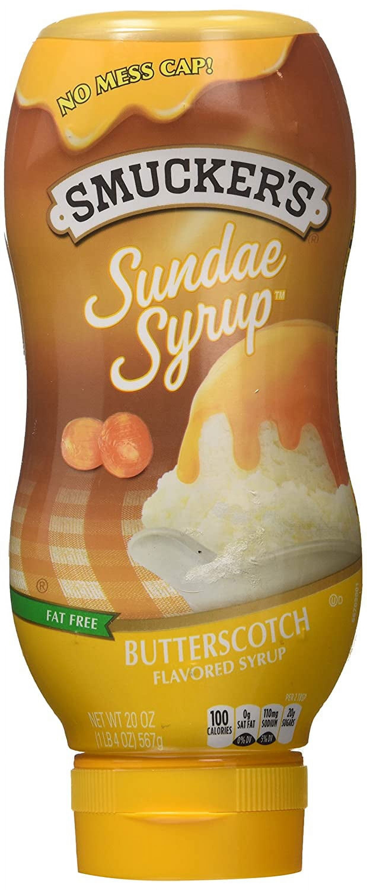 Sundae Syrup: Butterscotch, 1.25 Pound (Pack of 2) - Walmart.com
