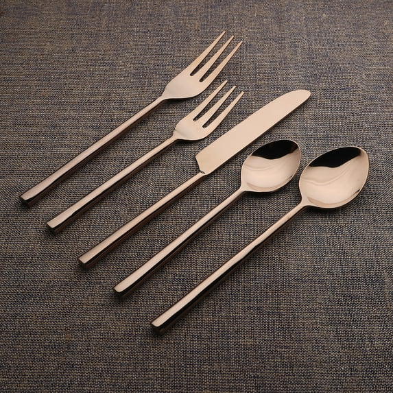 Sundance PVD 5 Pc. Flatware Set - Walmart.com