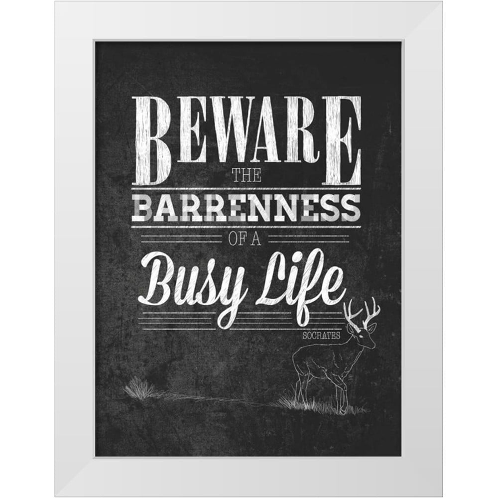 Sundance Studio 19x24 White Modern Wood Framed Museum Art Print Titled ...