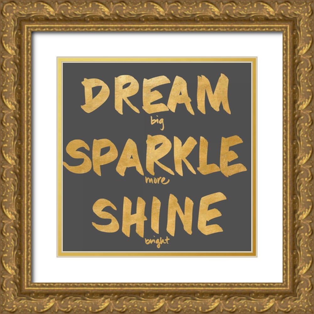 Sundance Studios 20x20 Gold Ornate Wood Framed with Double Matting ...