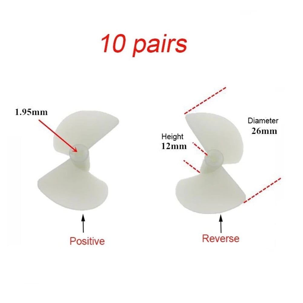 Sunday 2mm Shaft Toy Boat Propeller Accessories For DIY Kit Marine Part ...