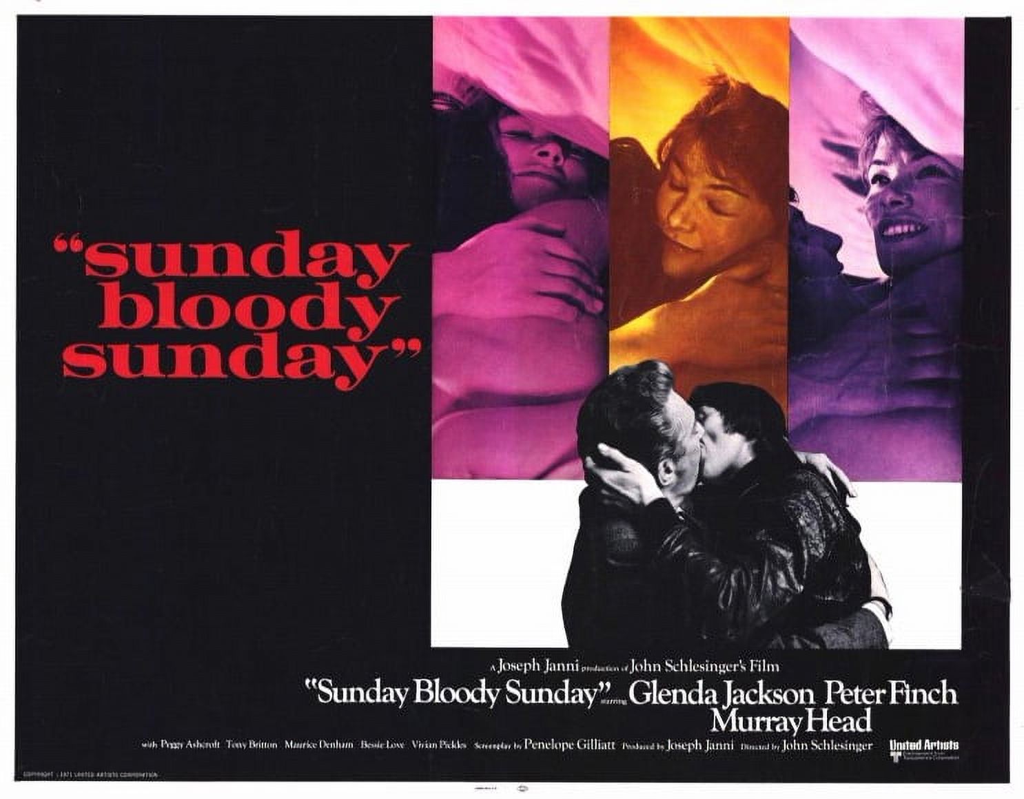 Sunday Bloody Sunday - movie POSTER (Style A) (11" x 14") (1971 ...