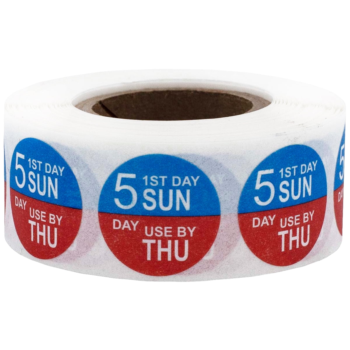 Sunday Dissolvable 5 Day Food Rotation Preparation Shelf Life Circle ...