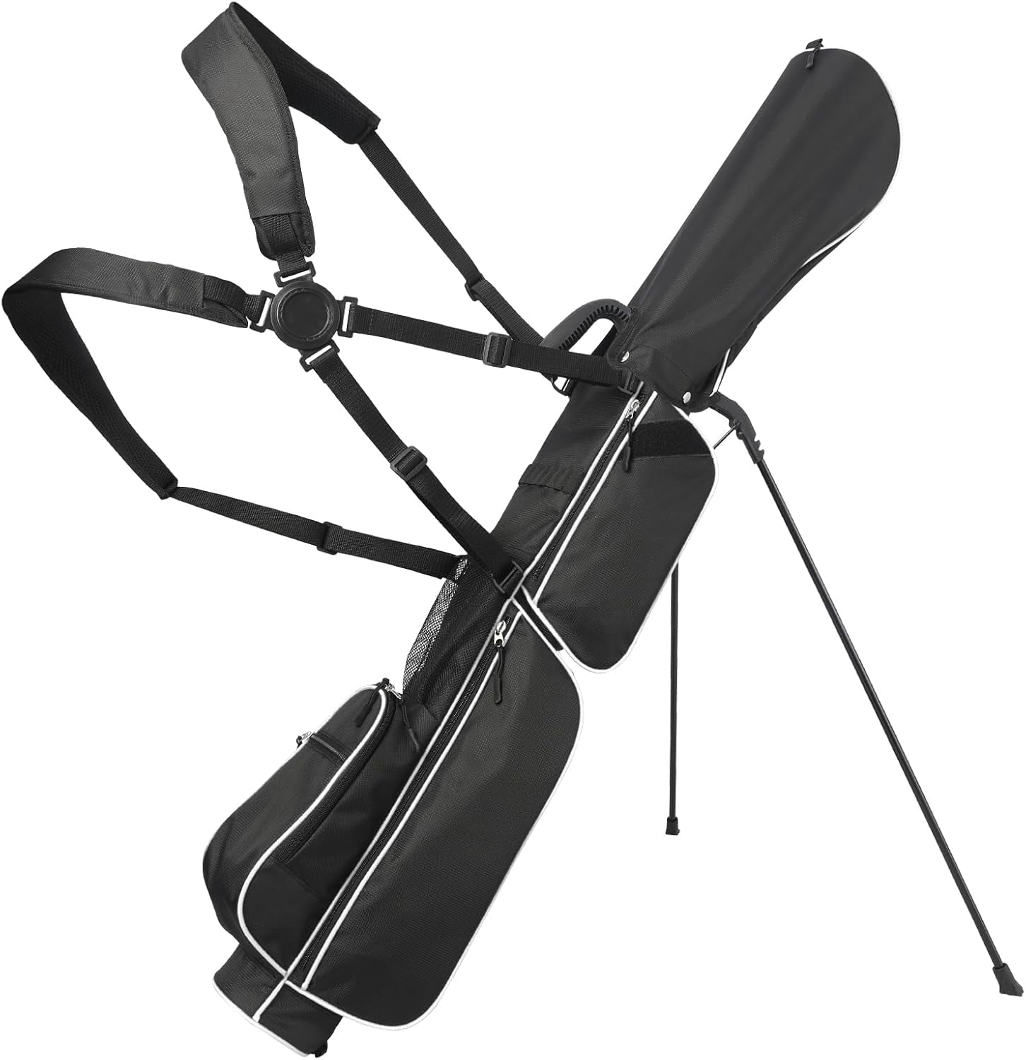 Sunday Golf Bag- Dual Strap Golf Stand Bag with 6 Pockets, Lightweight ...