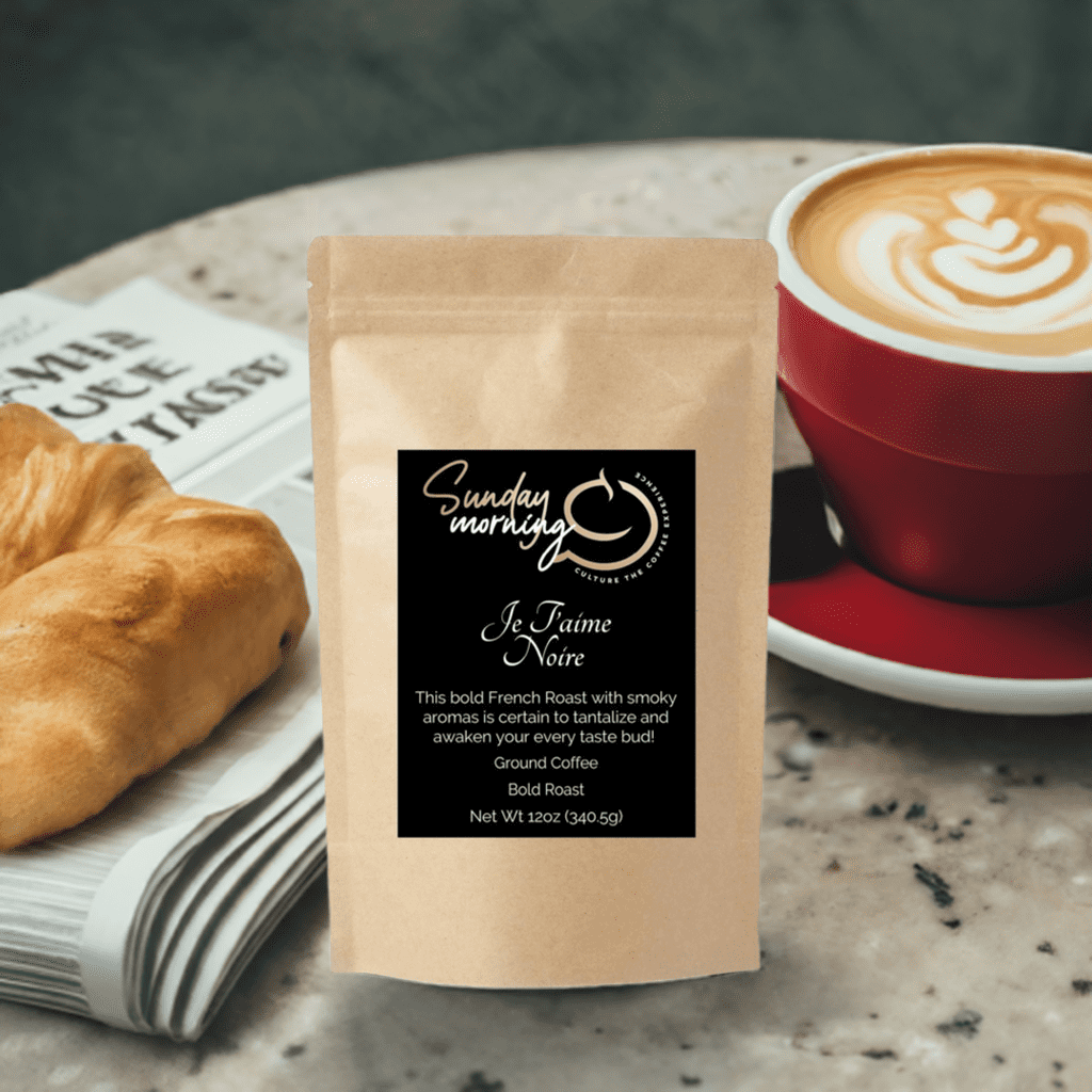 Sunday Morning Coffee Je T'aime Noir Dark Roast Ground Coffee - Walmart.com