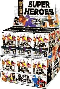 Sunday Morning Comics King Comics Heroes Series 1 Mystery Box (18 Packs ...