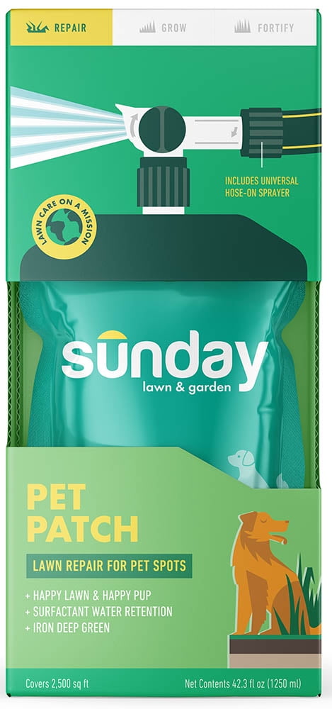 Sunday Pet Patch Lawn Repair for Pet Spots 42oz Florida - Walmart ...