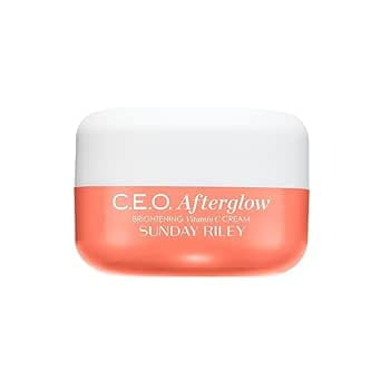 Sunday Riley C.E.O. Afterglow Brightening Vitamin C Cream Face ...