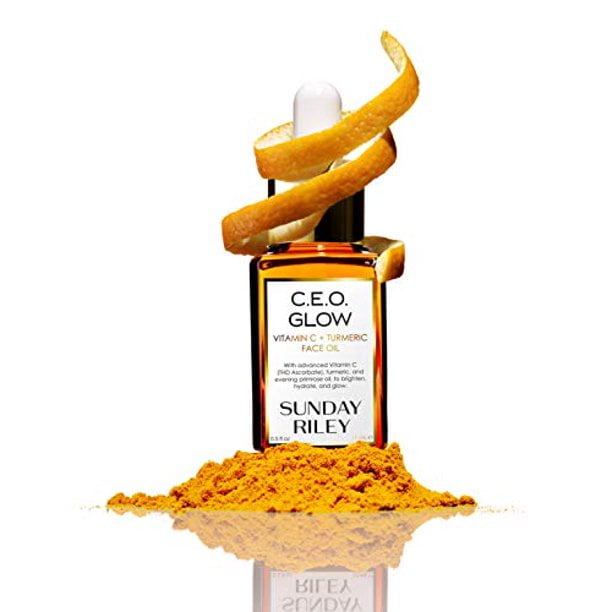 Sunday Riley CEO Glow Oil 15 ml For Sensitive Skin - Fine lines and ...