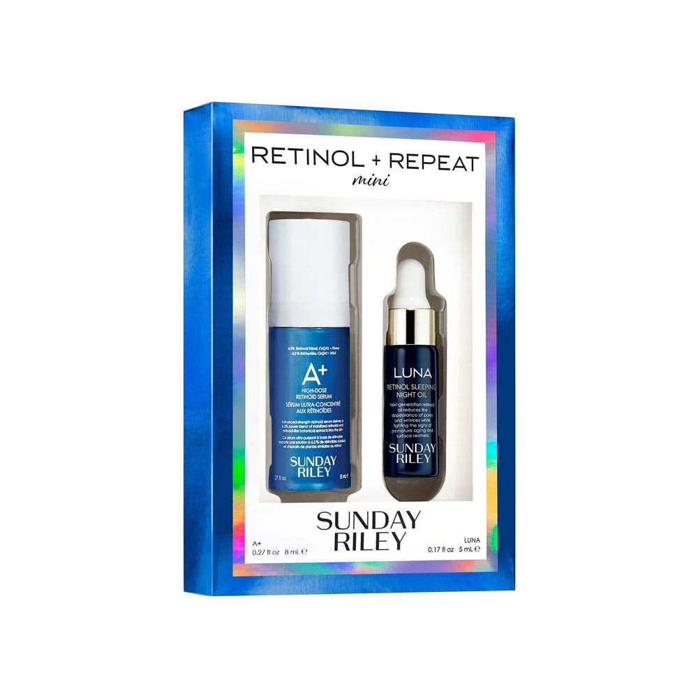 Sunday Riley Mini Retinol & Repeat Travel Kit, 0.4 fl. oz., 1.0 Count ...