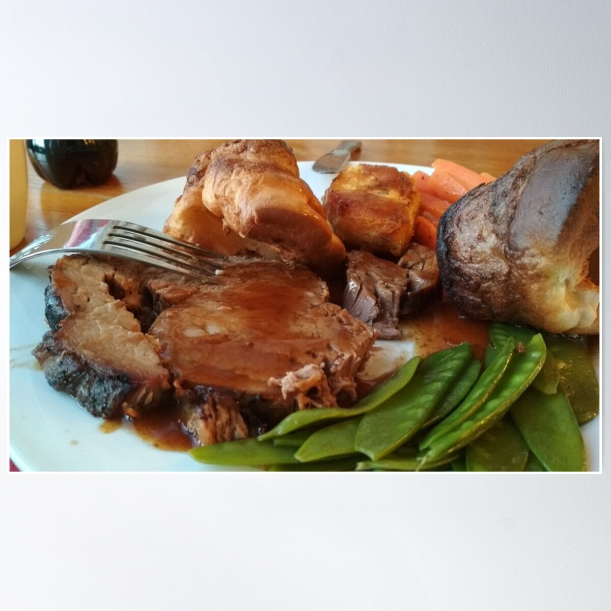 Sunday Roast Poster Wall Art, Modern Wall Decor For Living Room Bedroom ...