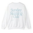 Sunday Running Club T-Shirt Back Print Front Retro 90s-Inspired ...