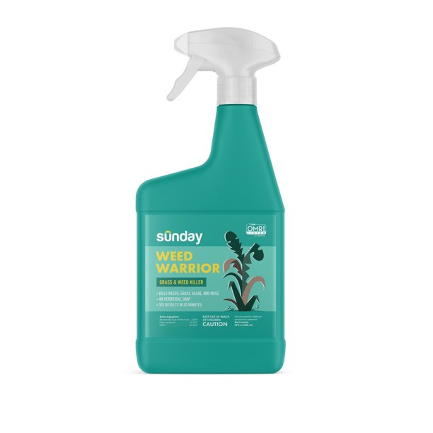 Sunday Weed Warrior Non-Selective Herbicide Spot Treatment, 32 oz ...