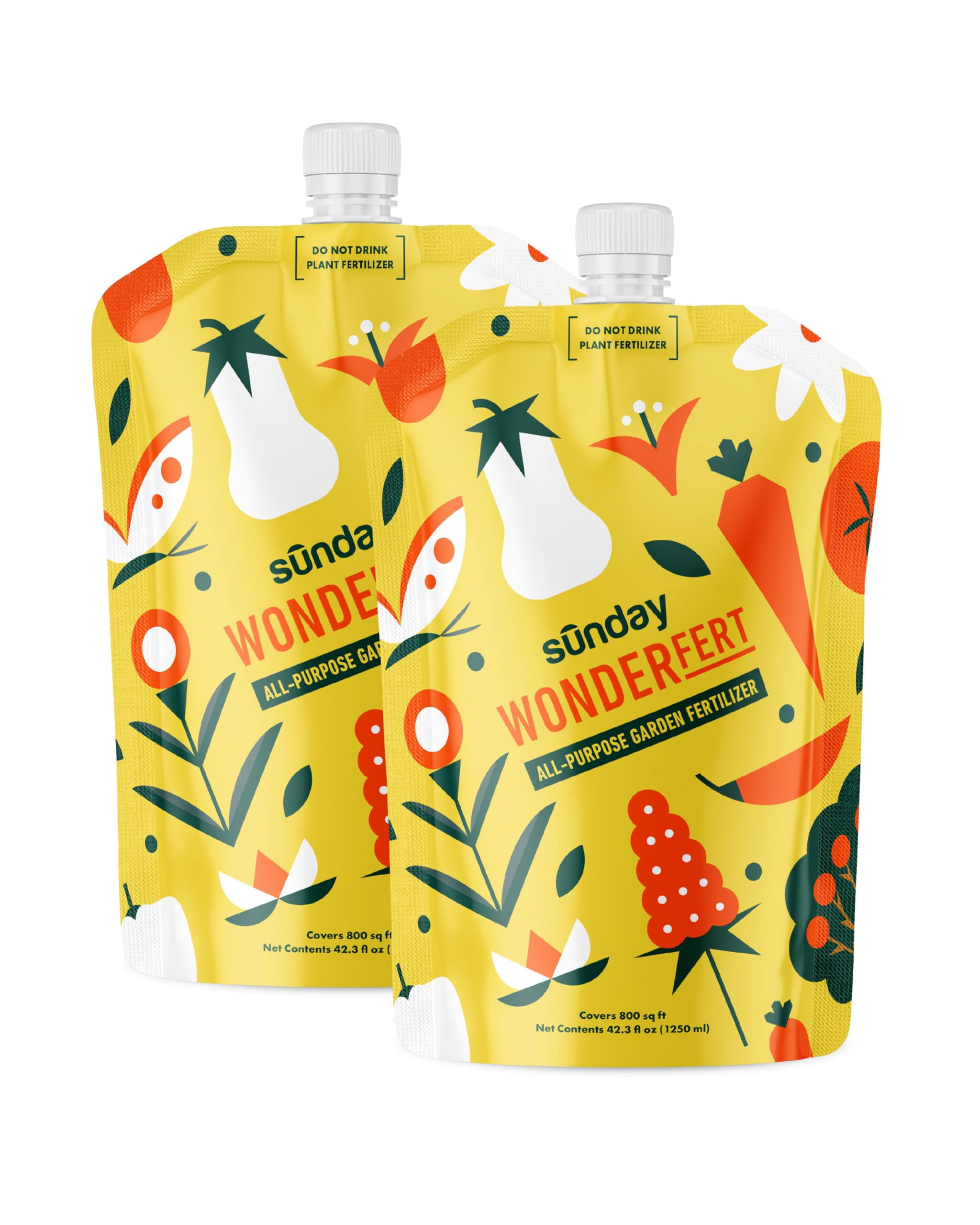 Sunday WonderFert 2 Pack - HYZ01 All-Purpose Liquid Fertilizer ...