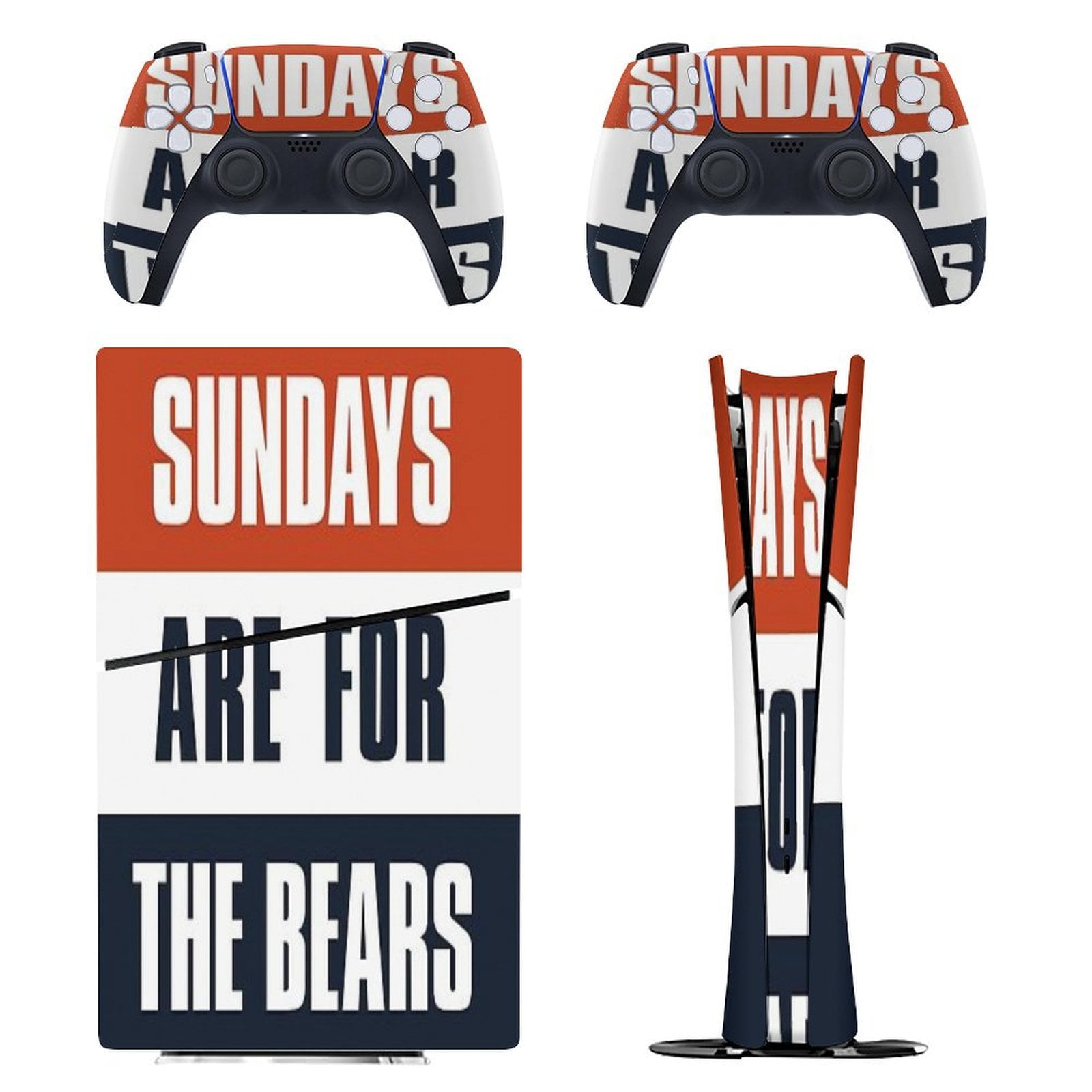 Sundays Are for The Bears PS5/PS5 Pro/PS5 Slim Digital Disc Skin ...