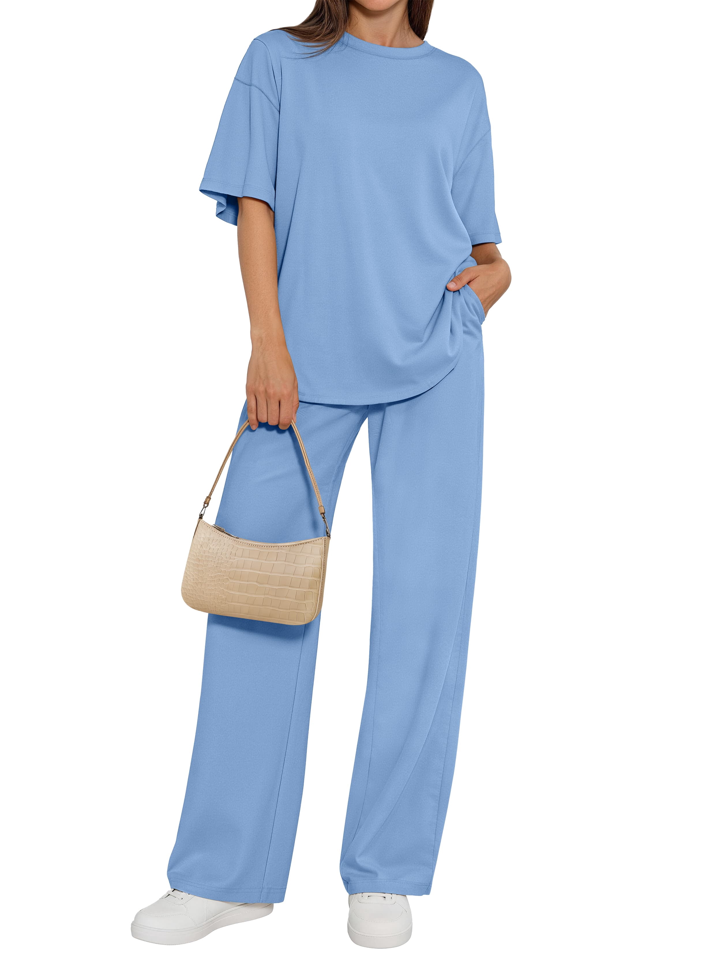 Sundazz Two Piece Sets for Women Summer Matching Lounge Sets Short ...