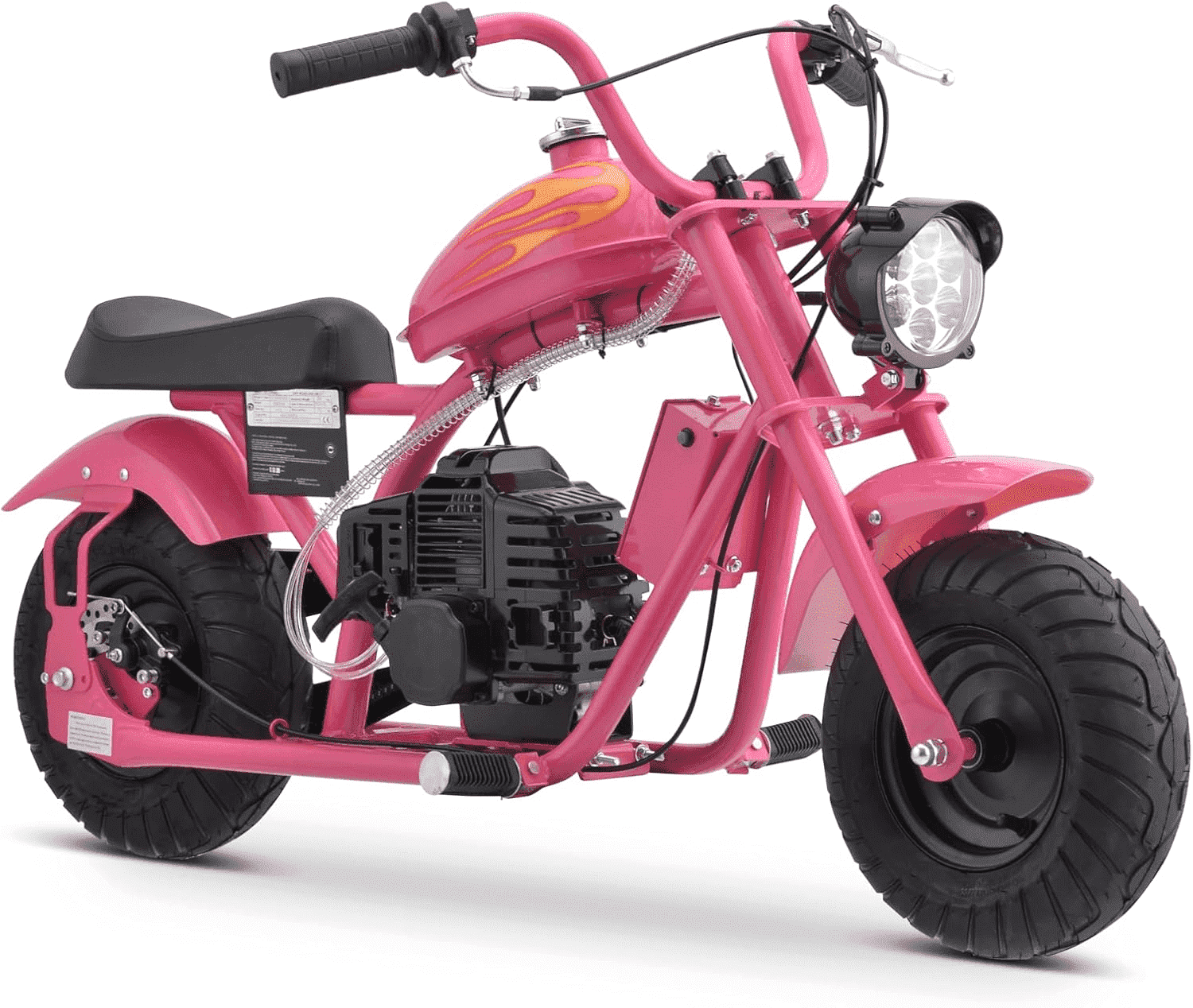 Sunderwell 27 Miles Gas Mini Chopper Bike,49cc 4-Stroke Dirt Bike for ...