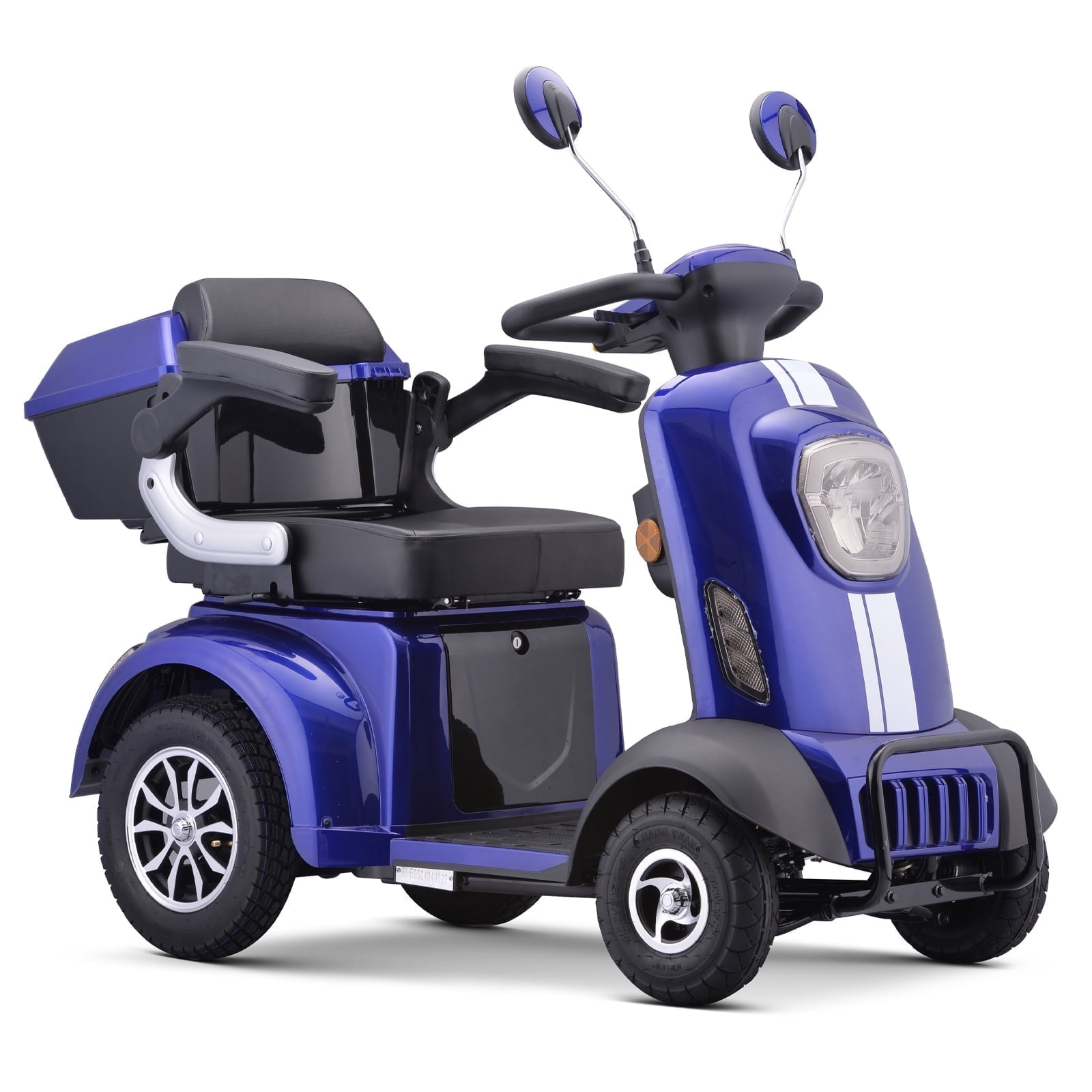 Sunderwell Electric Mobility Scooter, 4-Wheel, 400 LBS Capacity ...