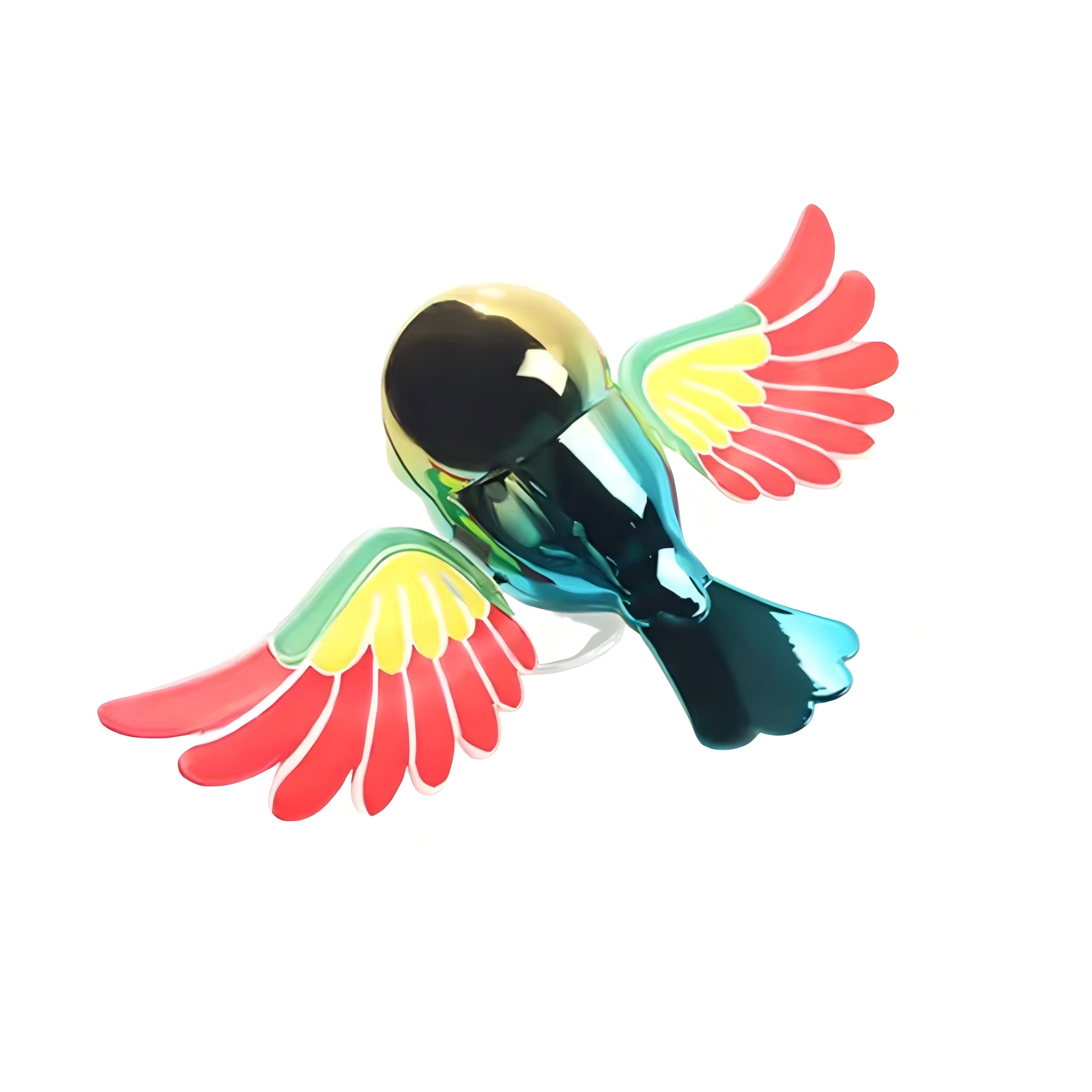 Sunderwell Simulated Birds Car Ornament,Flying Bird Decoration for ...