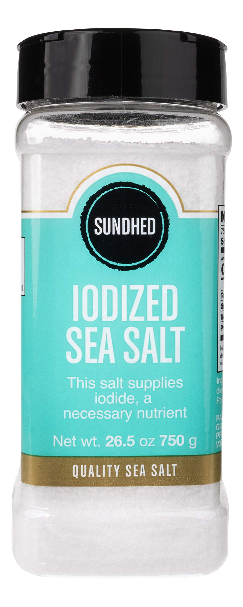 Sundhed Sea Salt (Fine) MFF30 in Refill | 750 Grams (26.45 oz ...
